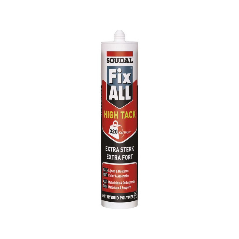 Mastic colle polymère Fix All High Tack